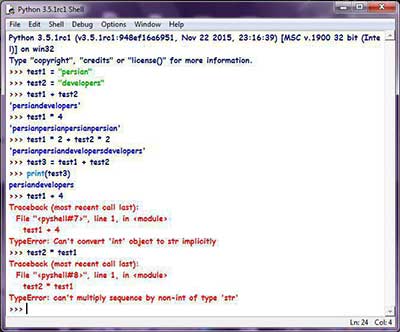 آموزش پایتون ، قسمت چهارم